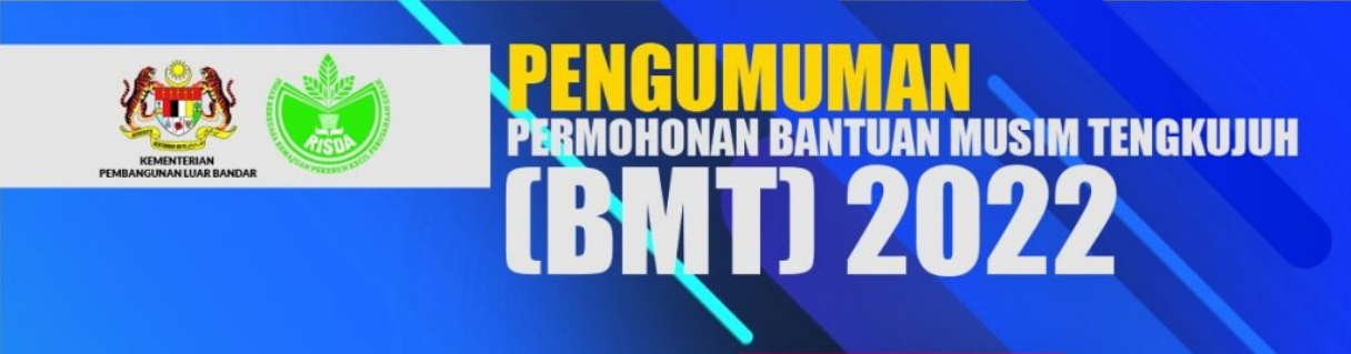 Permohonan BMT 2022 : Bantuan Musim Tengkujuh Bagi Pekebun Kecil