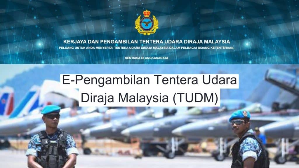 E-Pengambilan TUDM - Info rakyat