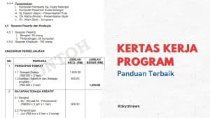 Kertas Kerja Program : Panduan Terbaik - Info rakyat