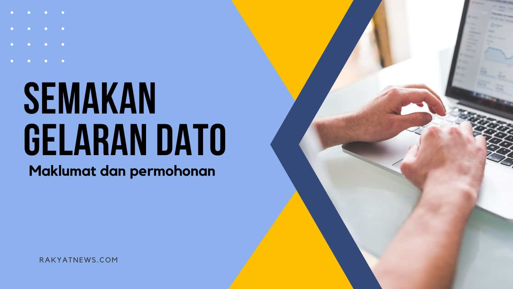 Semakan Gelaran Dato - Info rakyat