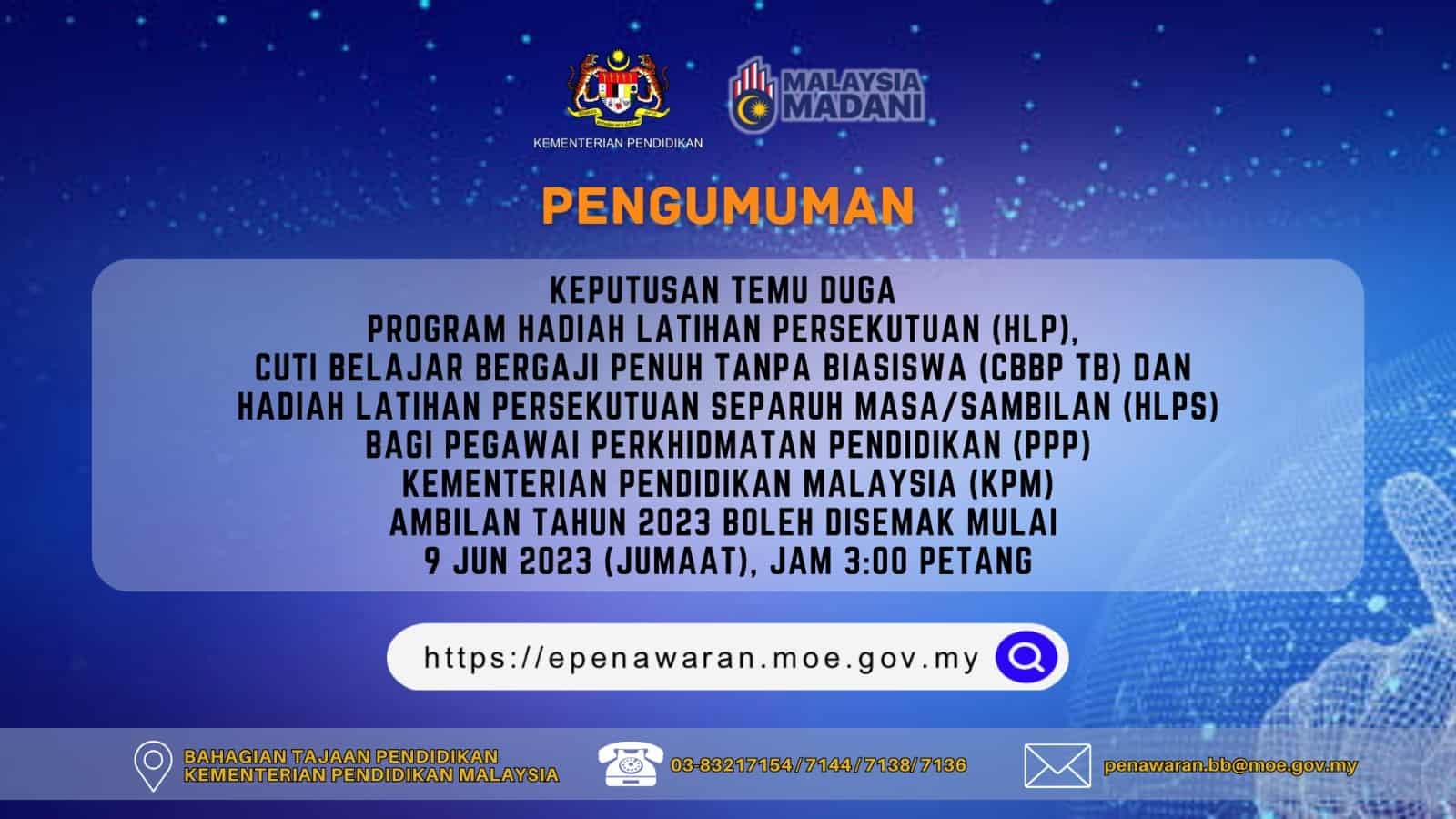 Semakan HLP 2023 - Info rakyat