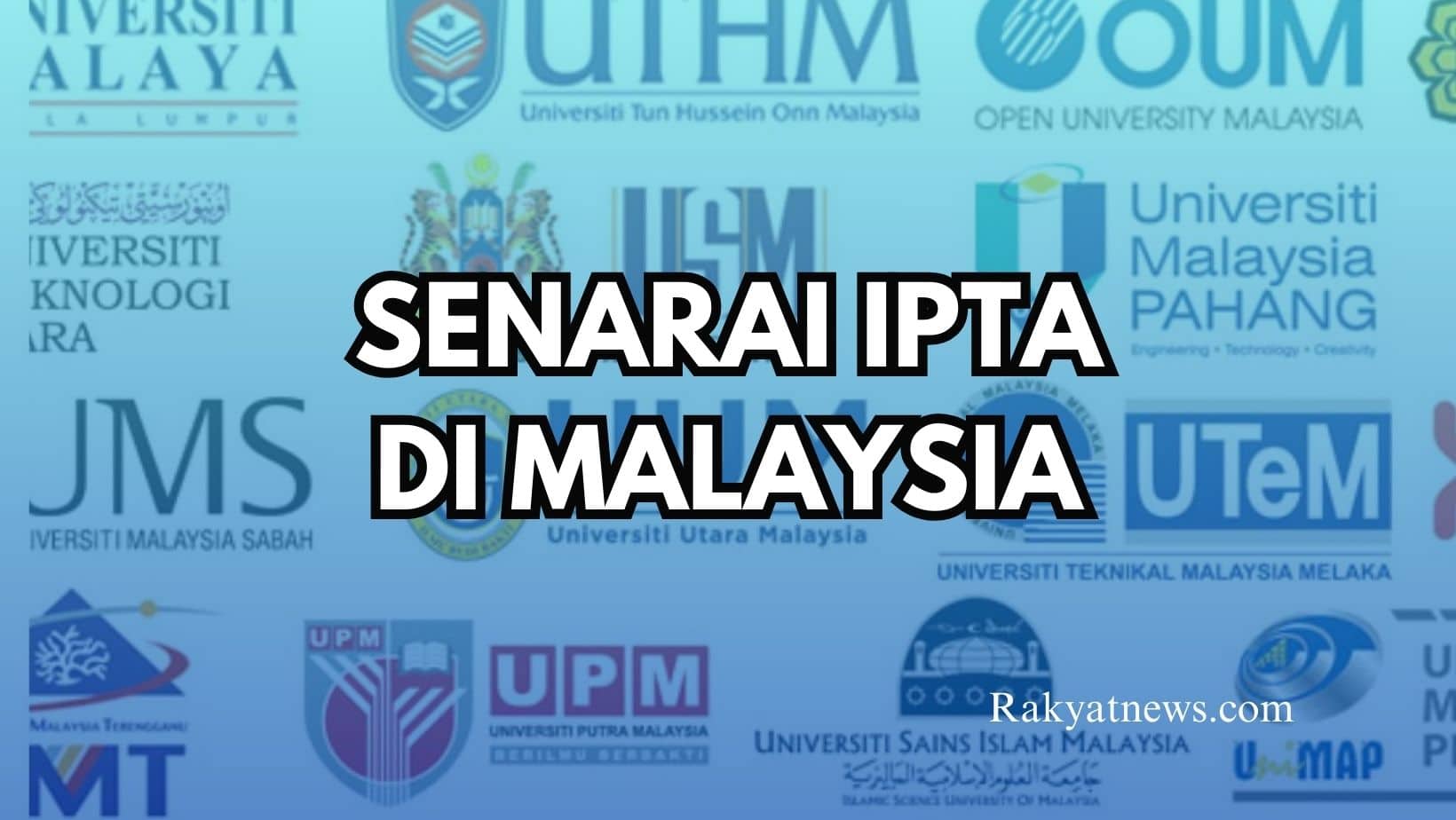 Senarai IPTA Di Malaysia - Info rakyat